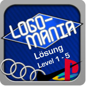 LogoMania Lösung Level 1, 2, 3, 4, 5 für Android und iOS › Lösungen & Tipps