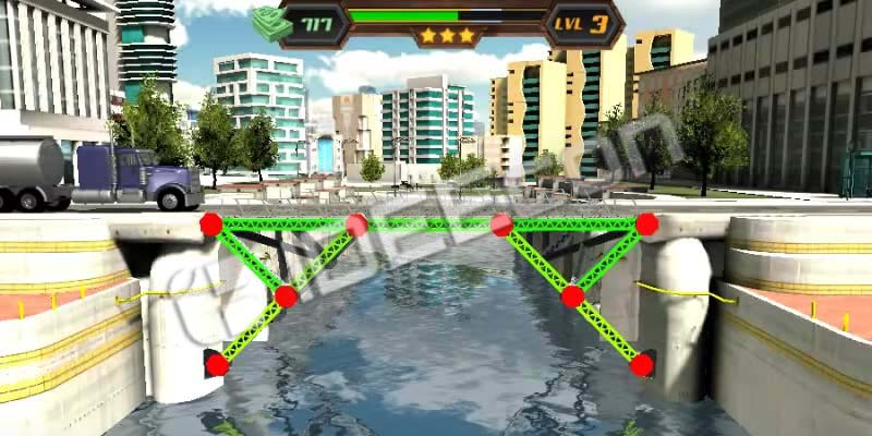 Bridge Construction Simulator 3D Lösung aller Level › Lösungen & Tipps