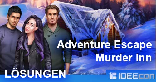 Adventure Escape: Murder Inn Lösung als Walkthrough › Lösungen & Tipps