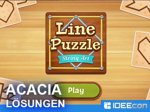 Line Puzzle String Art ACACIA Lösungen aller Level › Lösungen & Tipps