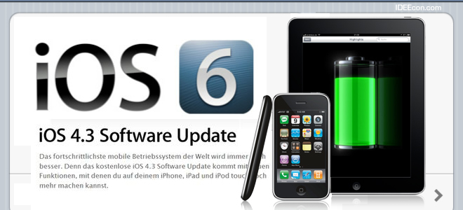 Anleitung: iOS 4 Gerät auf iOS 5 oder neuer aktualisieren – iPhone ...